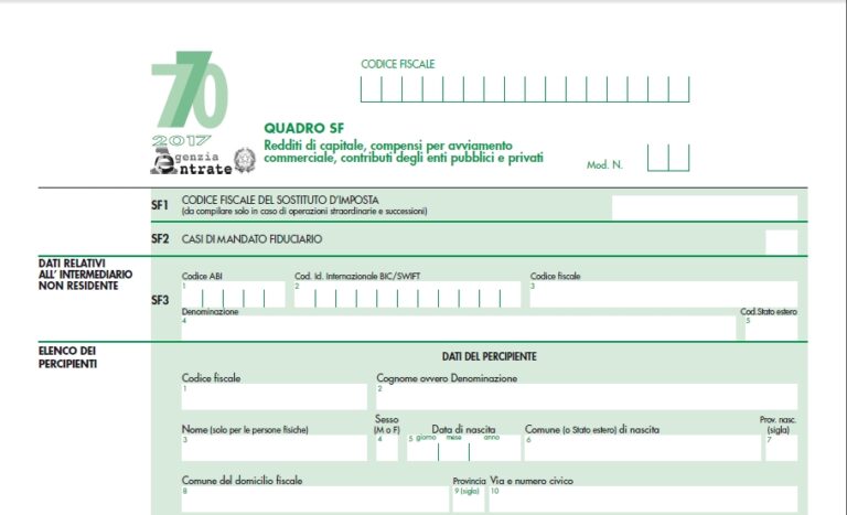 Novità e scadenze per dichiarazione 770/2017 – Iubar